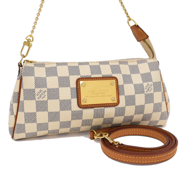 Louis Vuitton | Bags | Louis Vuitton Eva 2way Shoulder Handbag Damier Azur Offwhite | Poshmark